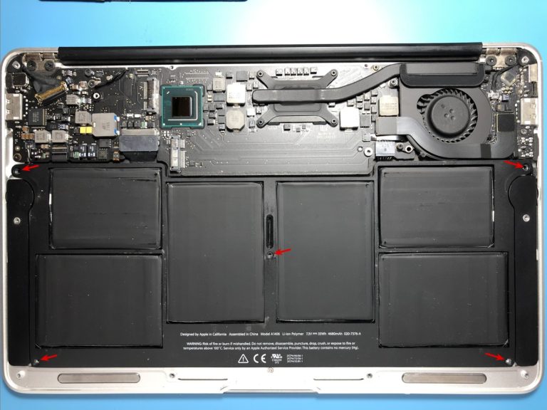 MacBook Air Trackpad Repair: Calming a Constantly Clicking Computer - OnElectronTech