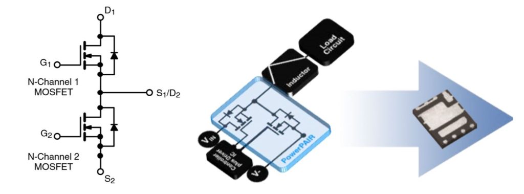 Vishay Siliconix PowerPAIR Co-Packaged Dual MOSFETs and Applications - OnElectronTech