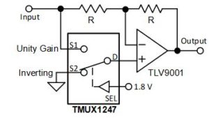 TI General Purpose Bidirectional MUX Switches TMUX1247 - OnElectronTech