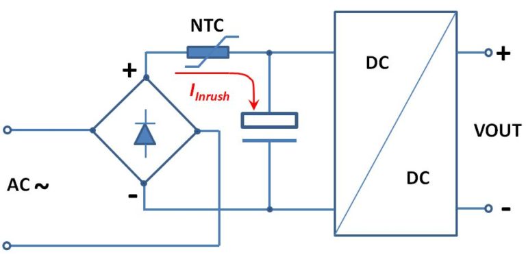 Six countermeasures to limit startup surge current of SMPS - OnElectronTech